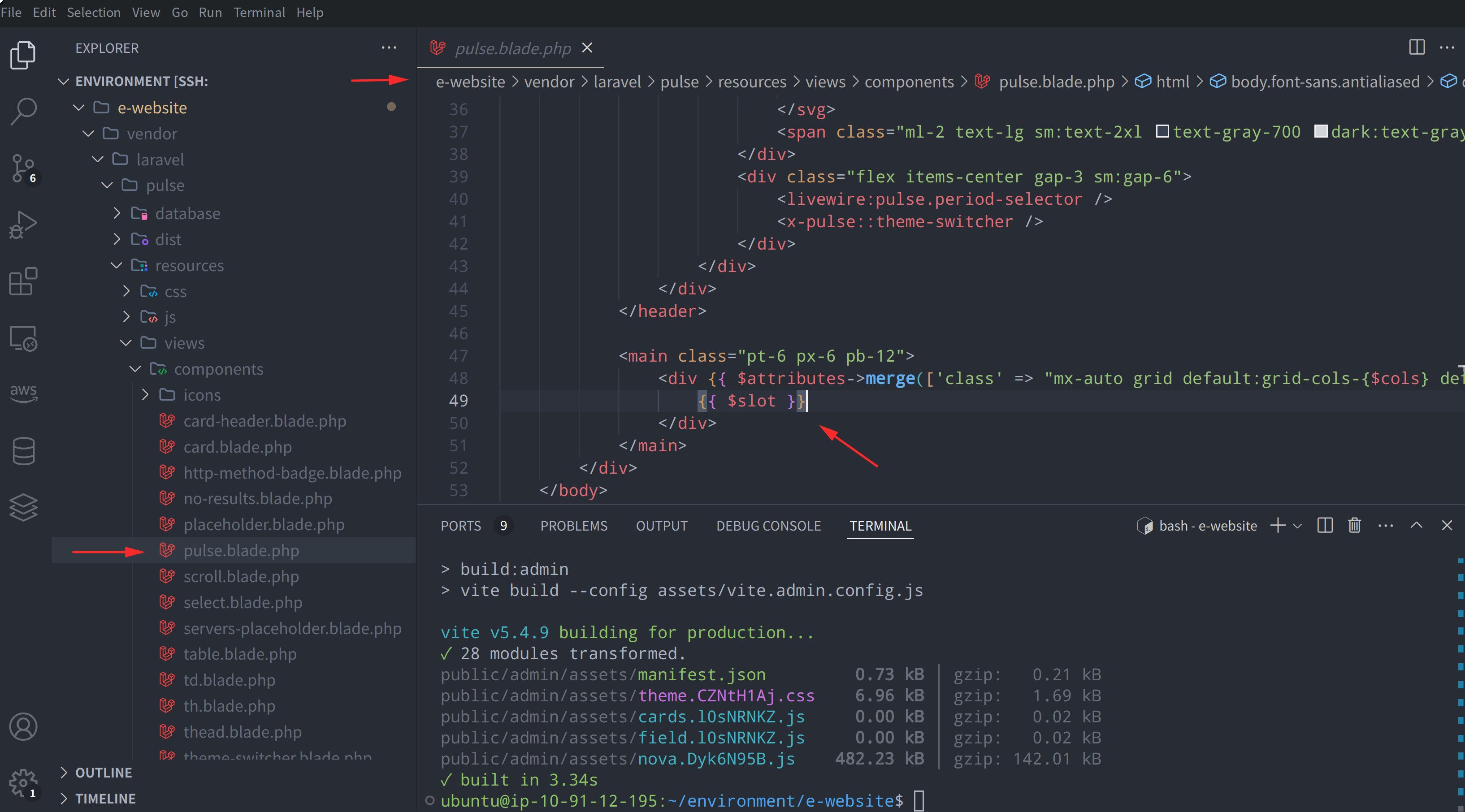 Blog - Integración del panel de Laravel Pulse con Laravel Nova | eMarket Perú