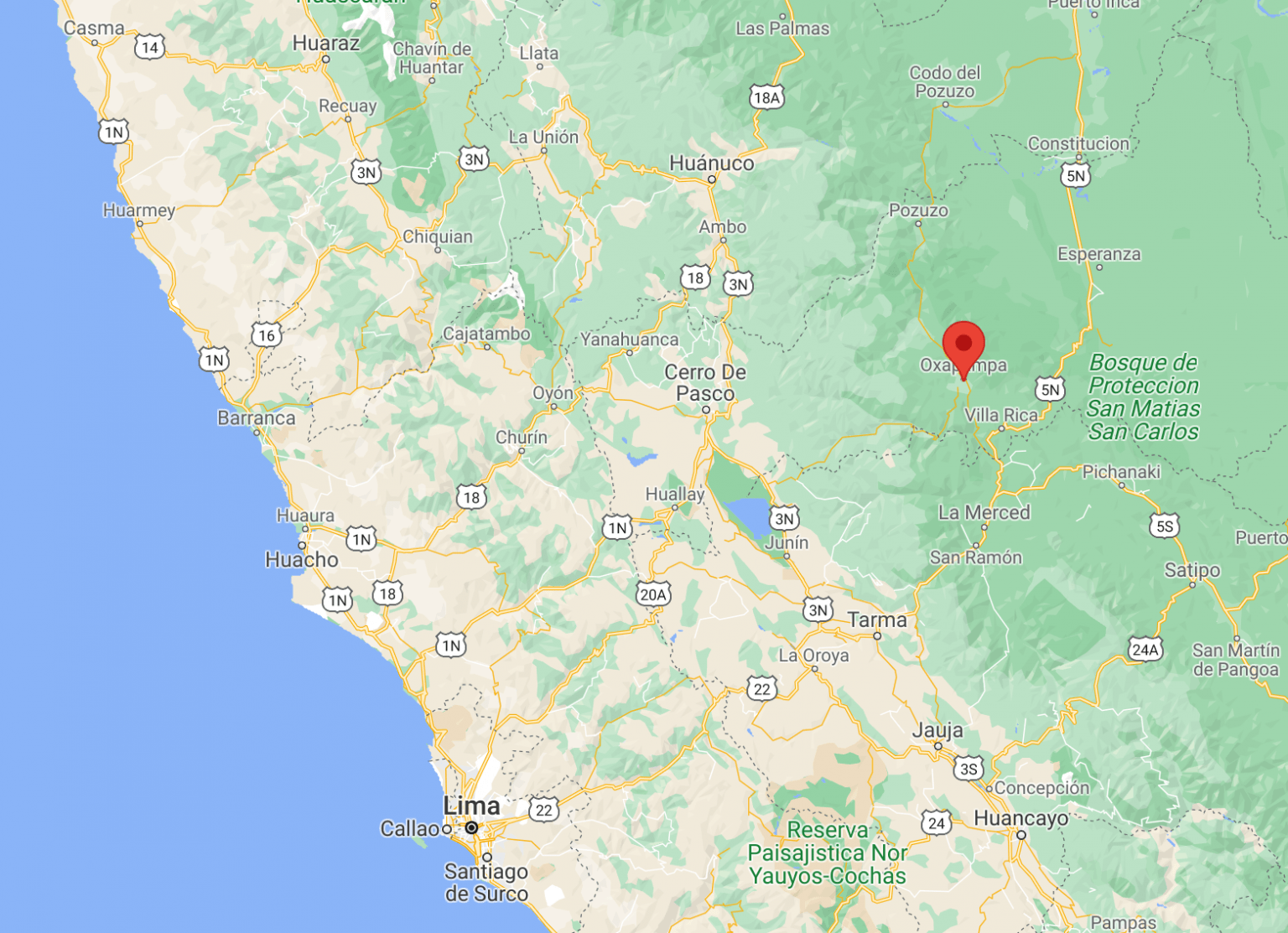 Blog - Conocer el Perú - Ciudad de Oxapampa (Pasco) | eMarket Perú