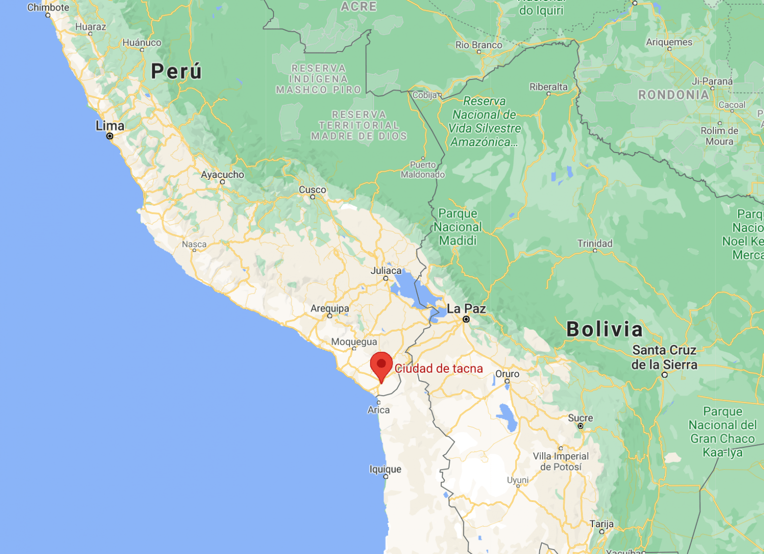 Blog - Conocer el Perú - Ciudad de Tacna | eMarket Perú