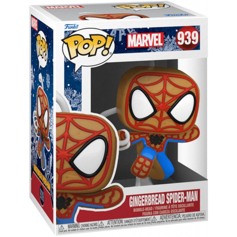 Funko Pop - Navidad - Marvel - Gingerbread - Spider Man - Compra ...
