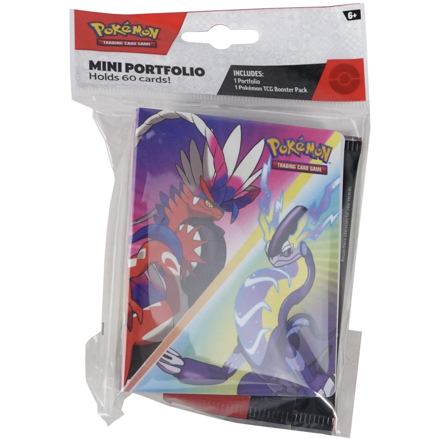 Pokemon - Cartas - Mini Portfolio 60 Cards (A) + 1 Sobre de 10 Cartas ...