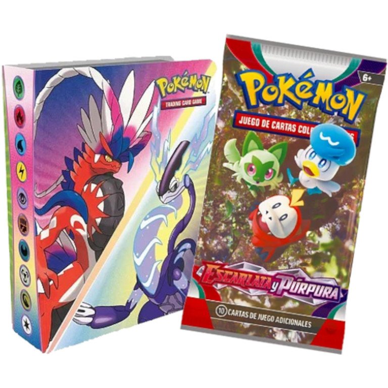 Pokemon - Cartas - Mini Album de 60 Cartas (A) + 1 Sobre de 10 Cartas ...