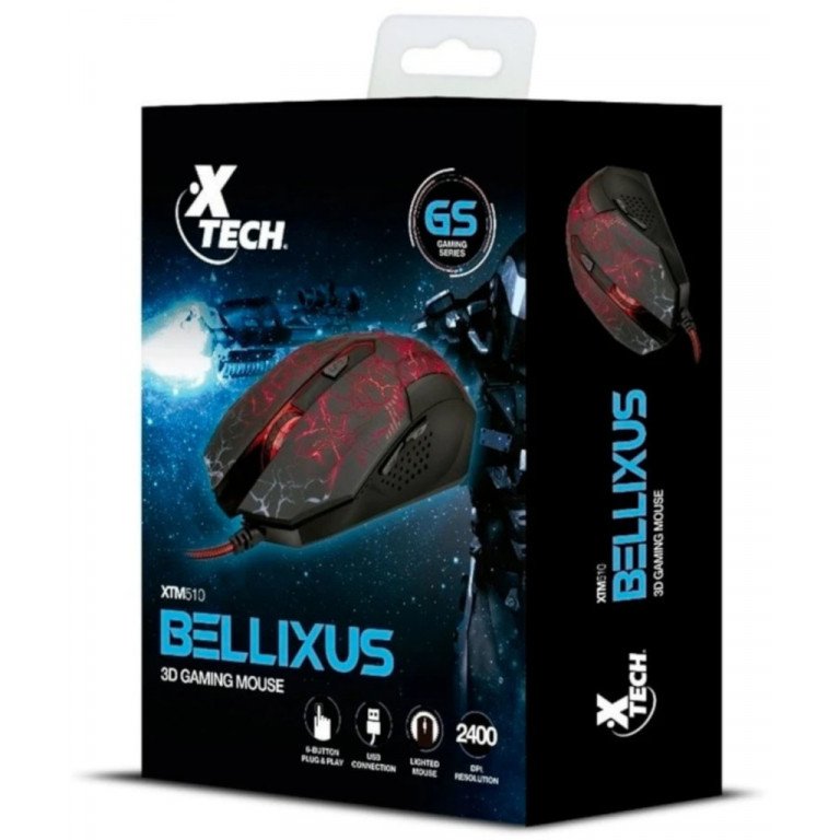 Mouse Gaming Xtech Bellixus XTM-510 GS Gaming Series - Compra | eMarket Perú