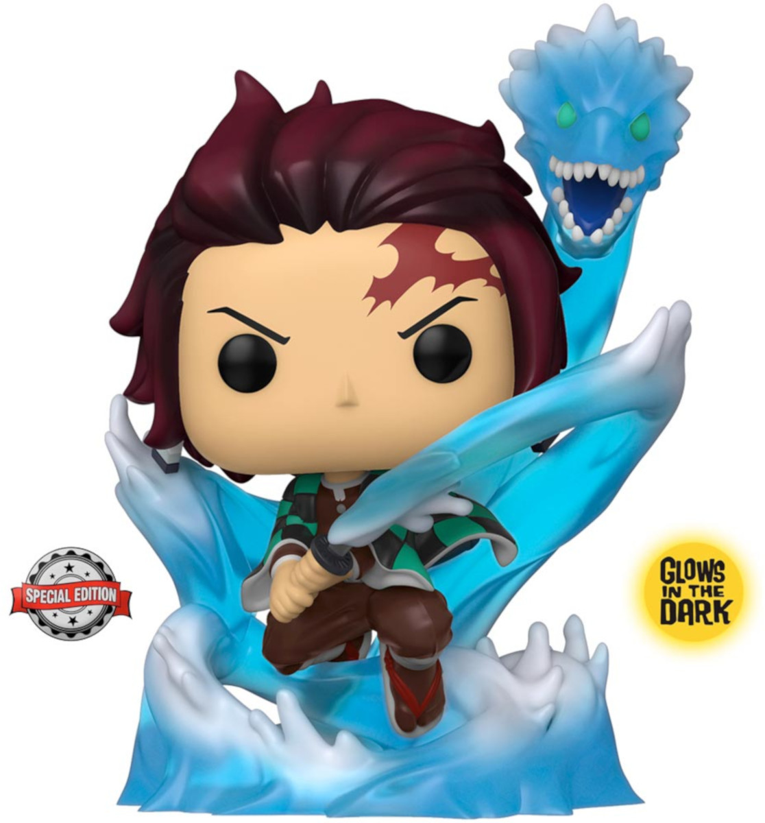 Funko Pop - Animation - Demon Slayer - Tanjiro Kamado (glows) (special ...